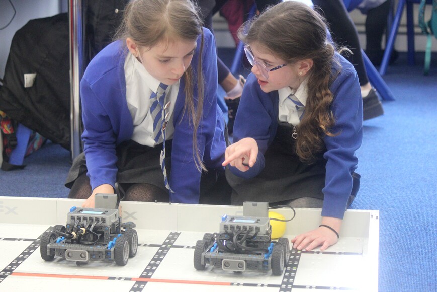 Local primary school students attend VEX robotics outreach event at ...