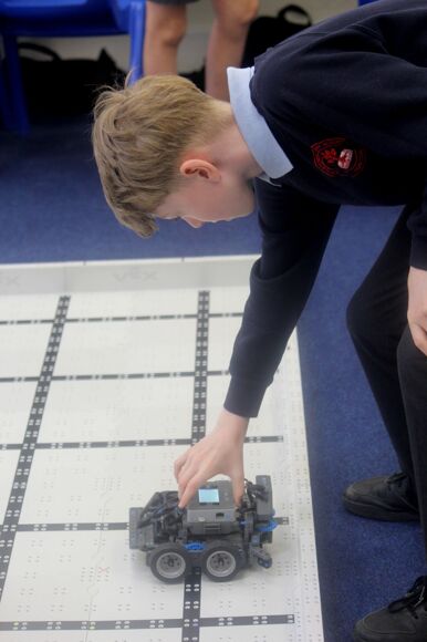 Local primary school students attend VEX robotics outreach event at ...