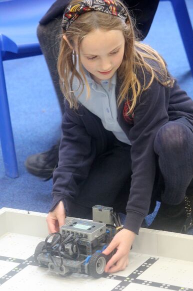 Local primary school students attend VEX robotics outreach event at ...